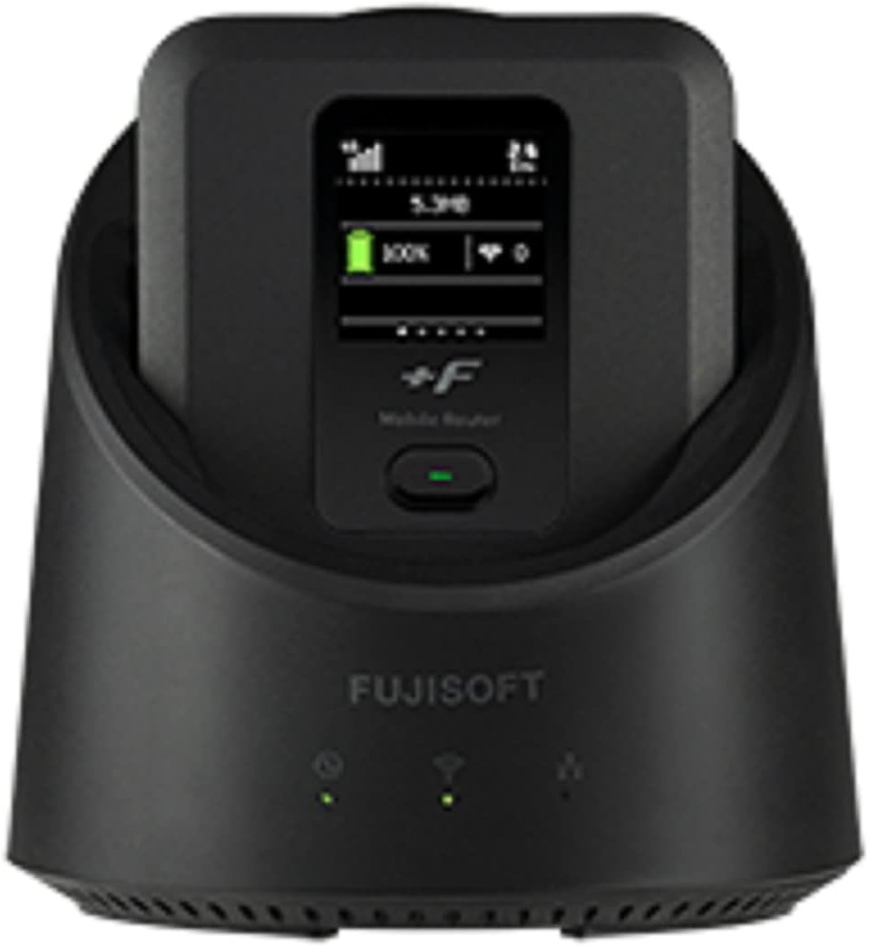 Amazon | 富士ソフト(Fujisoft) +F FS040W + 専用ホームキット セット | FUJISOFT | モバイルルーター 通販