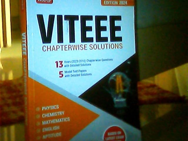 VITEEE Chapterwise Solutions : MTG Editorial Board: Amazon.in: Books