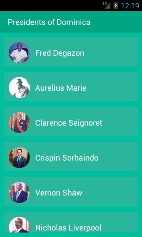 Presidents of Dominica:Amazon.com:Appstore for Android