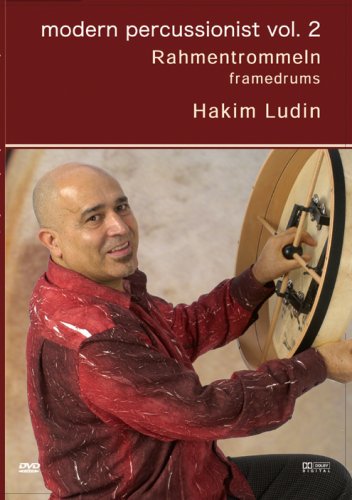 Amazon.com: Hakim Ludin: Modern Percussionist Vol. 2 - Framedrums [DVD ...