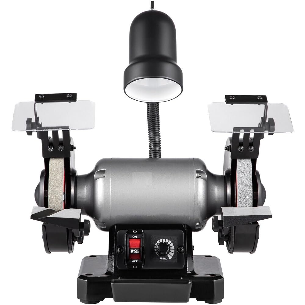 Bench Grinder Benchtop Grinder Induction Motor Variable-Speed 6 inch 1 ...