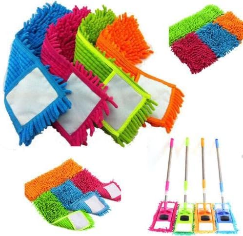 Mop Refill Microfibre Chenille Noodle Mop Head Cover Replacement Heads ...