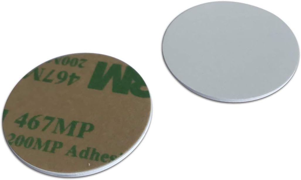 Amazon.com: YARONGTECH 125khz rewritable T5577 Sticker Coin Adhesive ...