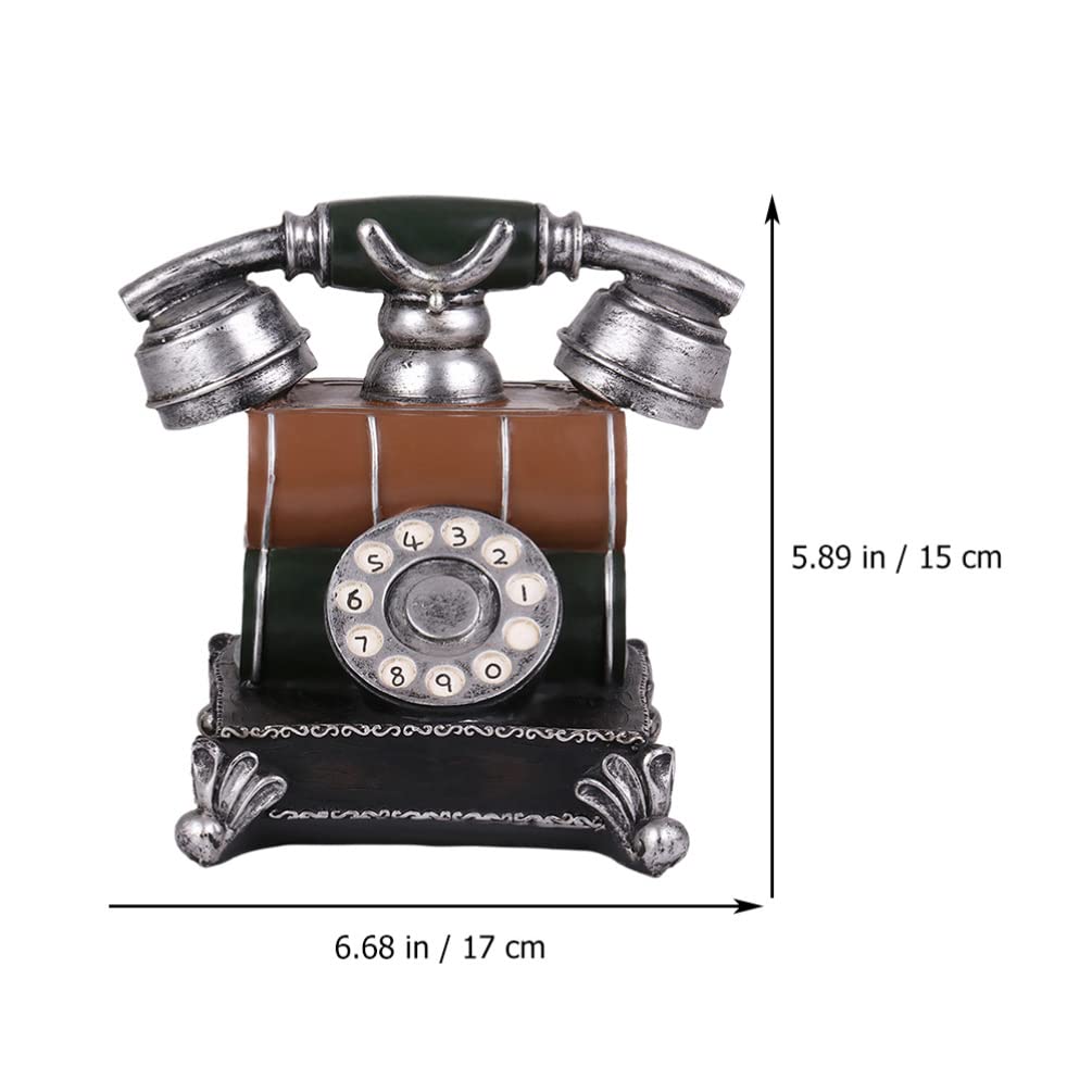 Garneck Kids Phones Vintage Landline Coin Bank Telephone Modelling ...