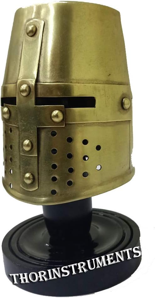 Amazon.com: THOR INSTRUMENTS Knight Crusader Medieval Mini Armor Helmet ...