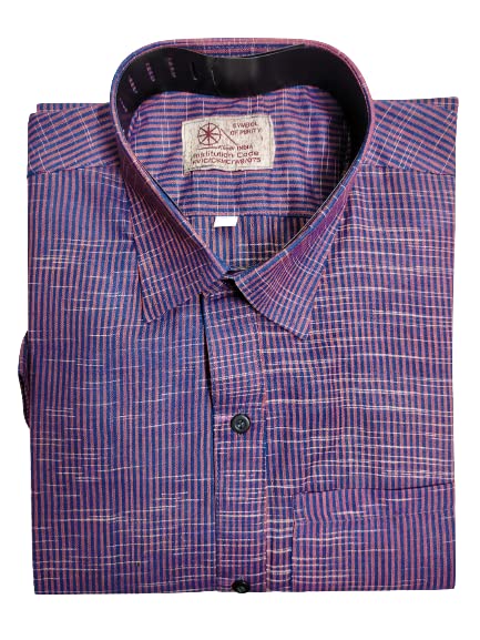 BB Khadi | Naturally Hand-Woven Khadi Shirts for Mens | Checked Blend ...