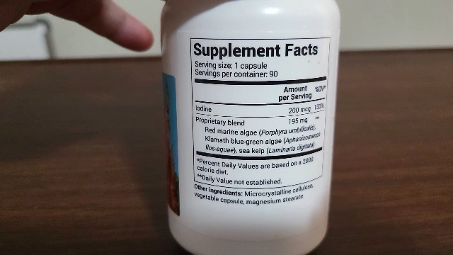 Watch Dr. Berg's Sea Kelp Enhanced Pure Healthy Thyroid Support Natural ...