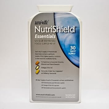 NutriShield Essentials Unique Multi Vitamin/Mineral Health Supplement ...