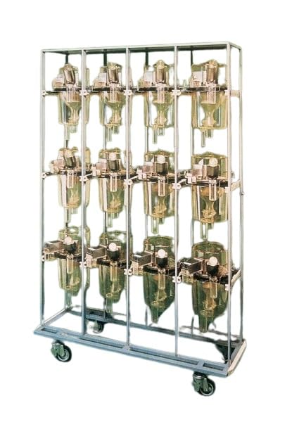 Amazon.com: Tecniplast 3M12D100 Metabolic Rack for 12 Cages, Stainless ...