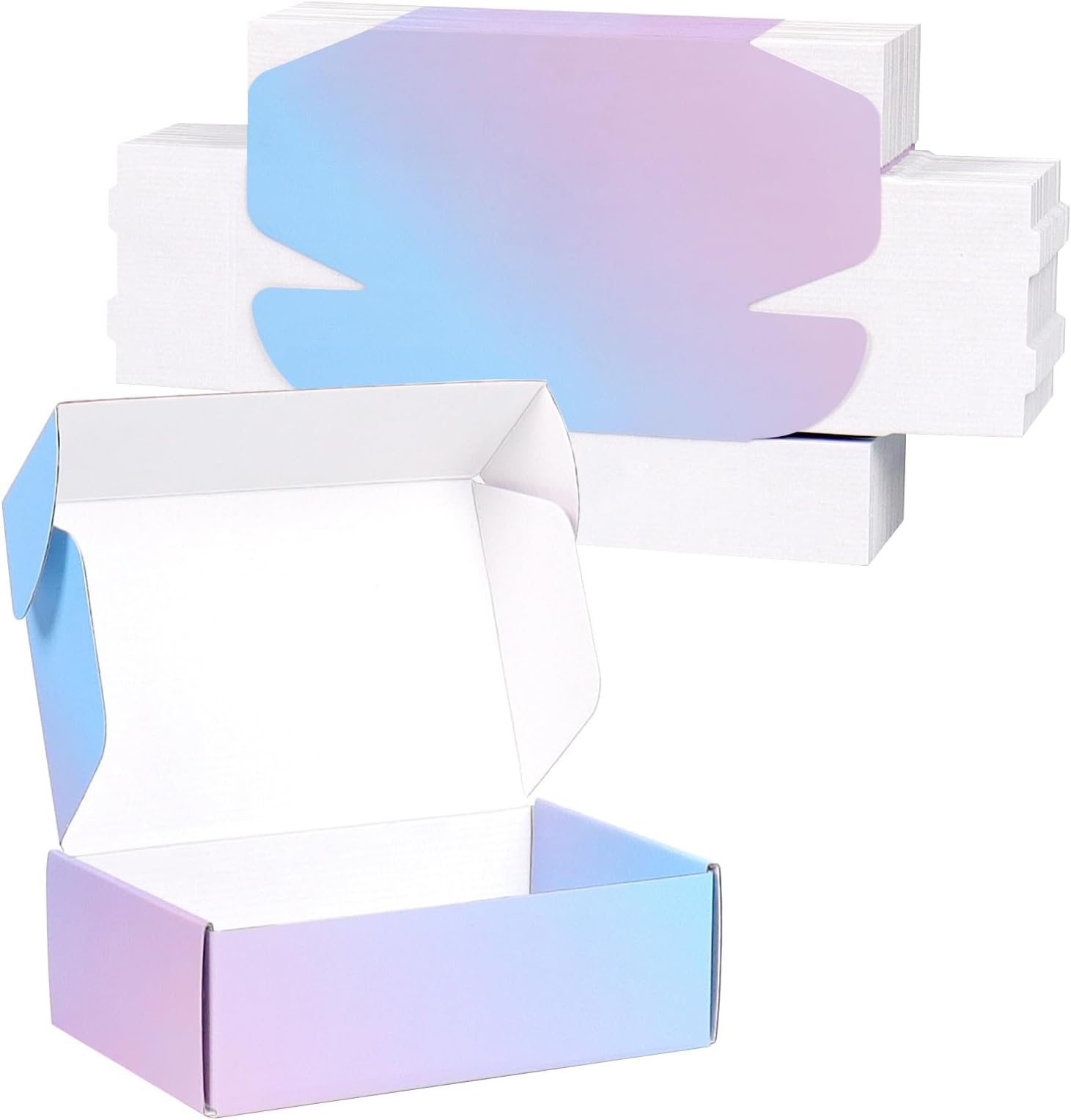 Amazon.com : Gersoniel 100 Pcs Small Shipping Boxes 6 x 6 x 2 Inches ...