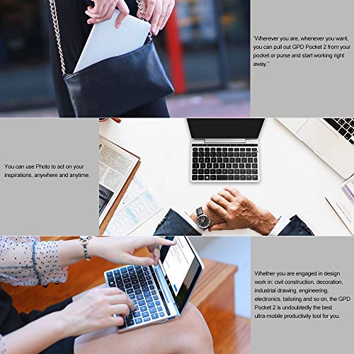 [Intel 8th Gen-M3-8100Y] GPD Pocket 2 Ultrabook Windows 10 - Want It All