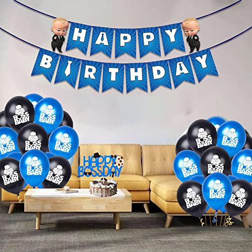 Party Propz Boss Baby Theme Birthday Decoration - 31Pcs Baby Boss Theme ...