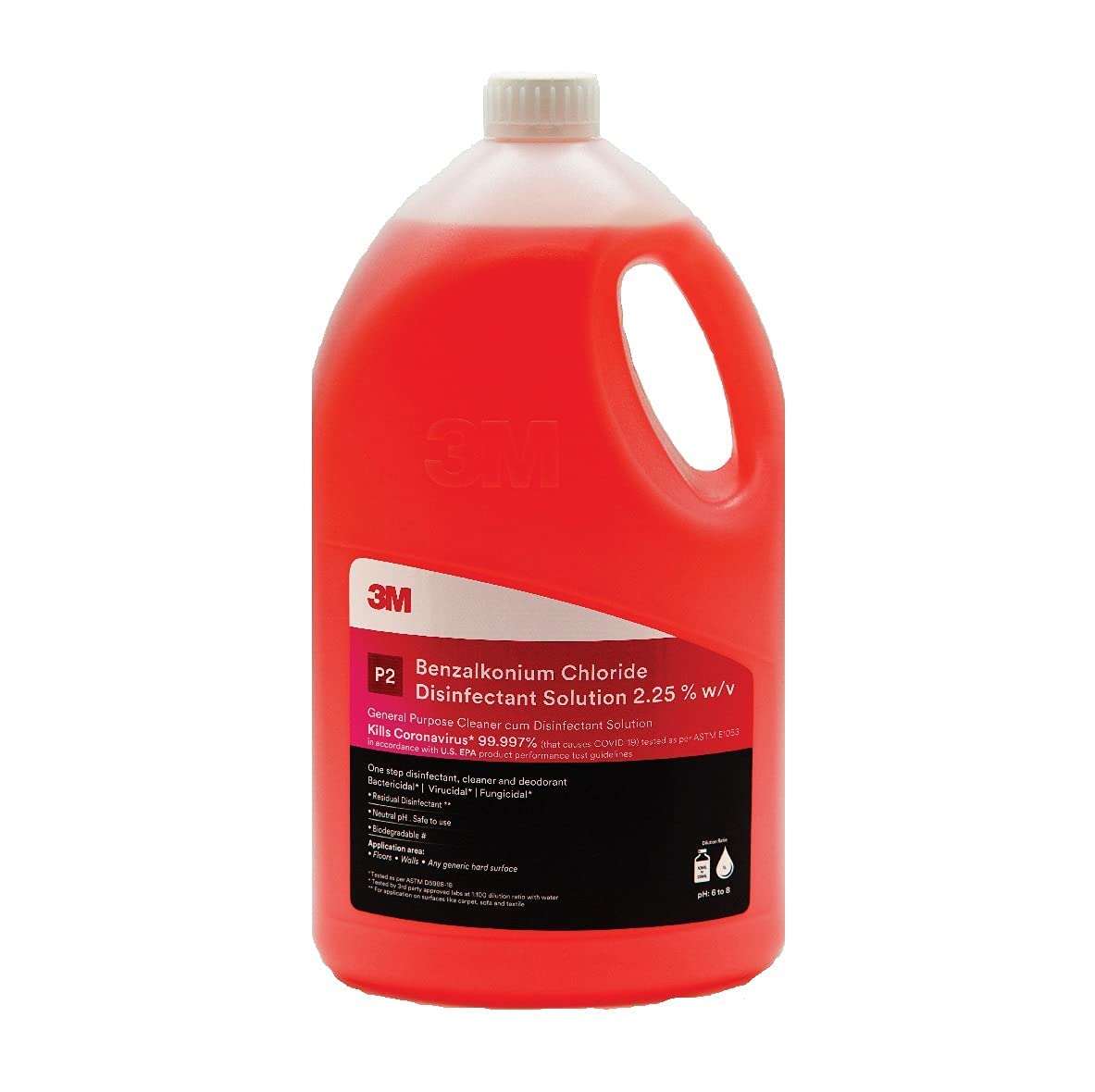 3M General Purpose Cleaner Cum Disinfectant Solution P2, All-purpose ...