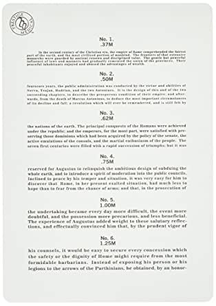 Amazon.com: Prestige Medical Jaeger Eye Chart, 0.60 Ounce : Industrial ...