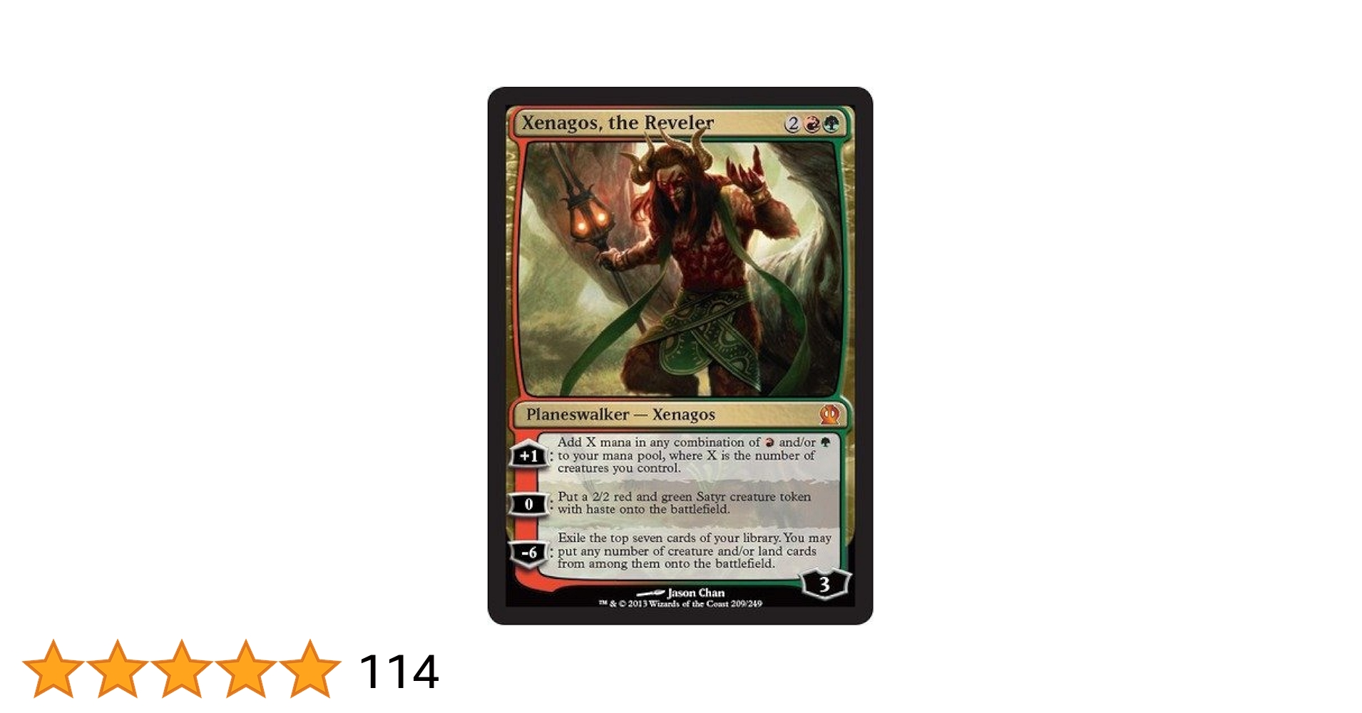 Xenagos The Reveler Wallpaper