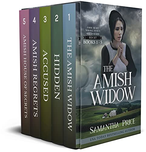Amish Secret Widows' Society Box Set: Books 1 - 5: Amish Cozy Mysteries ...