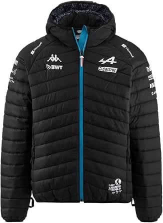 CMC Motorsports Alpine Racing F1 2023 Men's Team Padded Winter Jacket ...