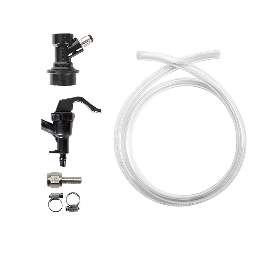 Snapklik.com : Complete Ball Lock Liquid Line Pigtail Threaded Disconnect