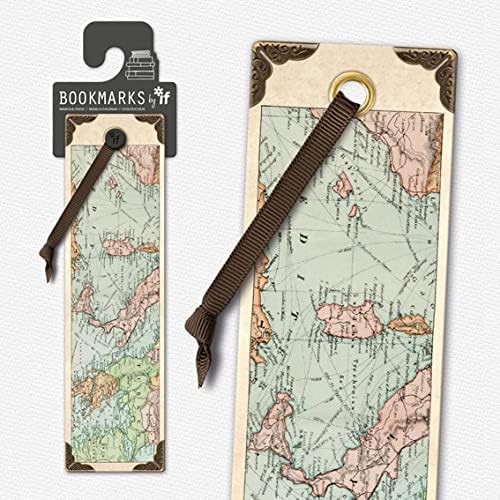 Amazon.com: Vintage Bookmarks - Map : Office Products