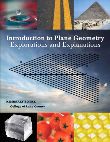 Amazon.com: Introduction to Plane Geometry: Explorations and ...