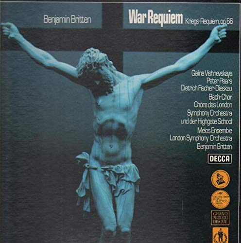Amazon.com: Benjamin Britten - War Requiem - Kriegs-Requiem, Op. 66 ...