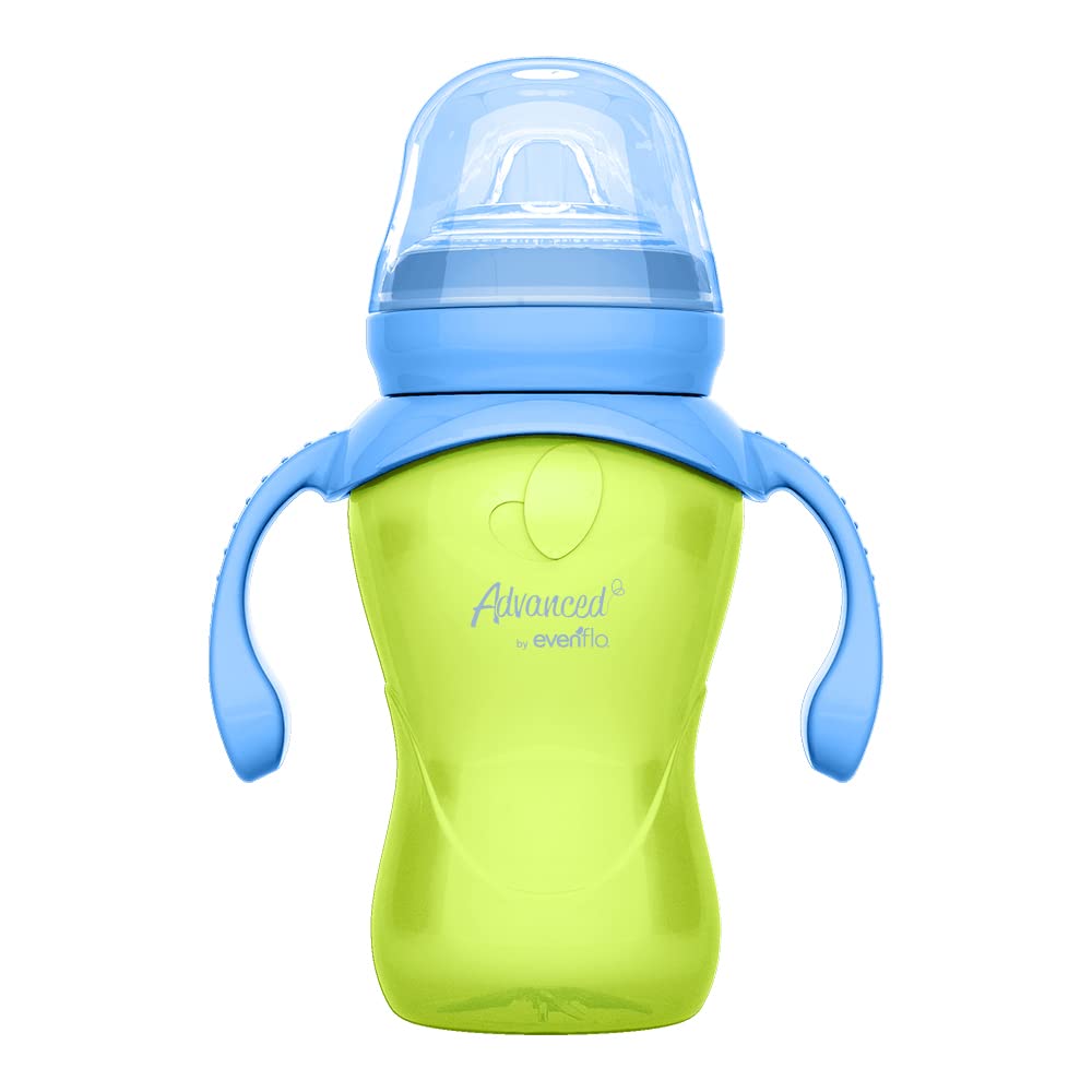 Advanced by Evenflo, Taza Entrenadora Antiderrames, Boquilla con Ultra ...