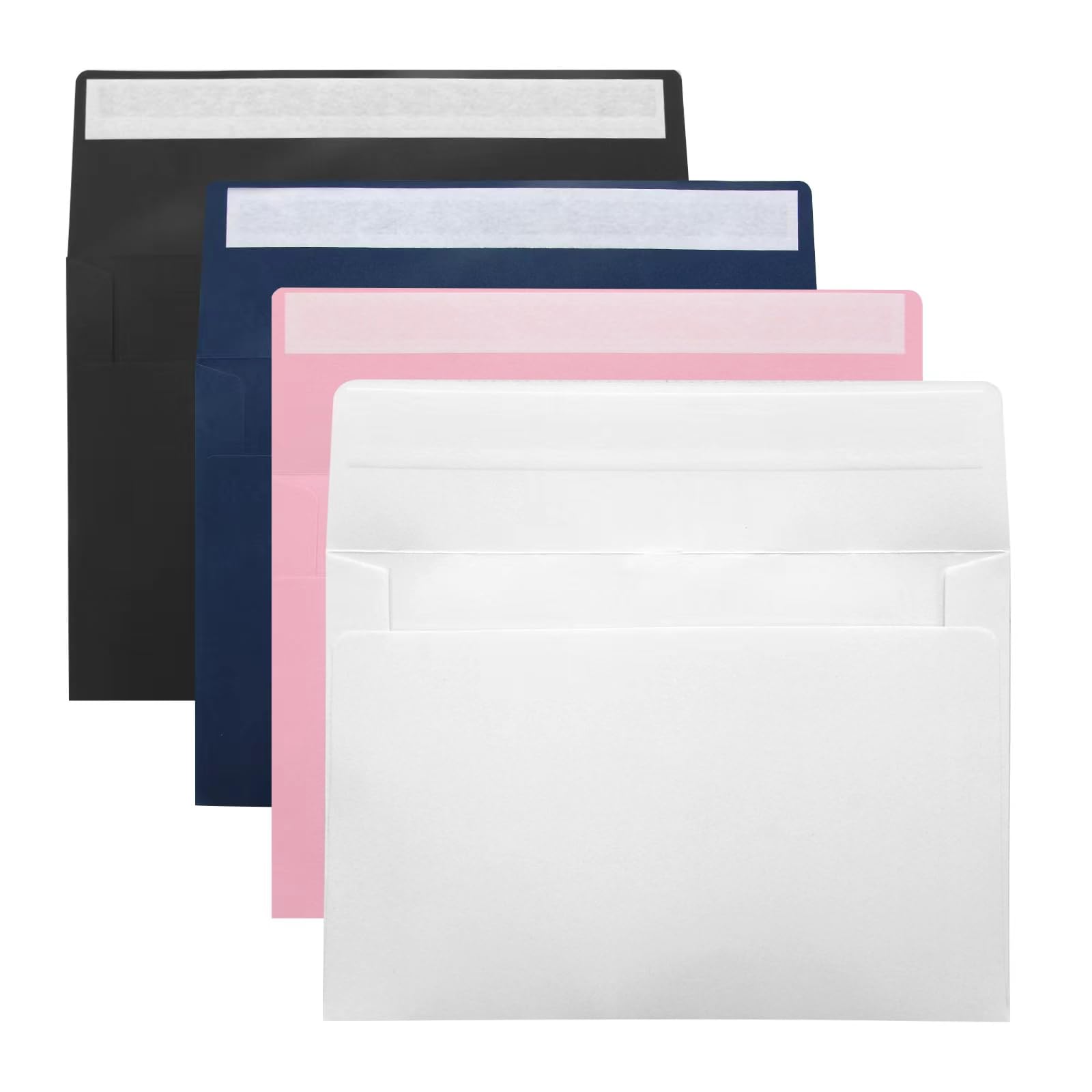 Amazon.com : 100 Packs White A4 Envelopes,4x6 Envelopes for Invitations ...