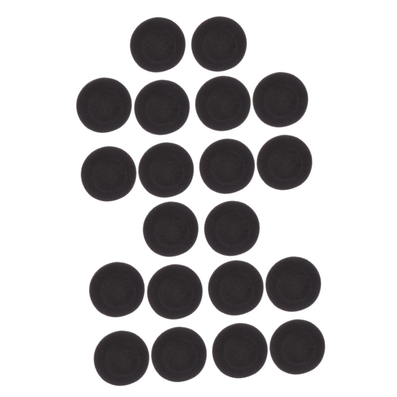 Cuscinetti Per Cuffie 10 Copri Cuffie In Spugna - Universali 5cm, Nero ...
