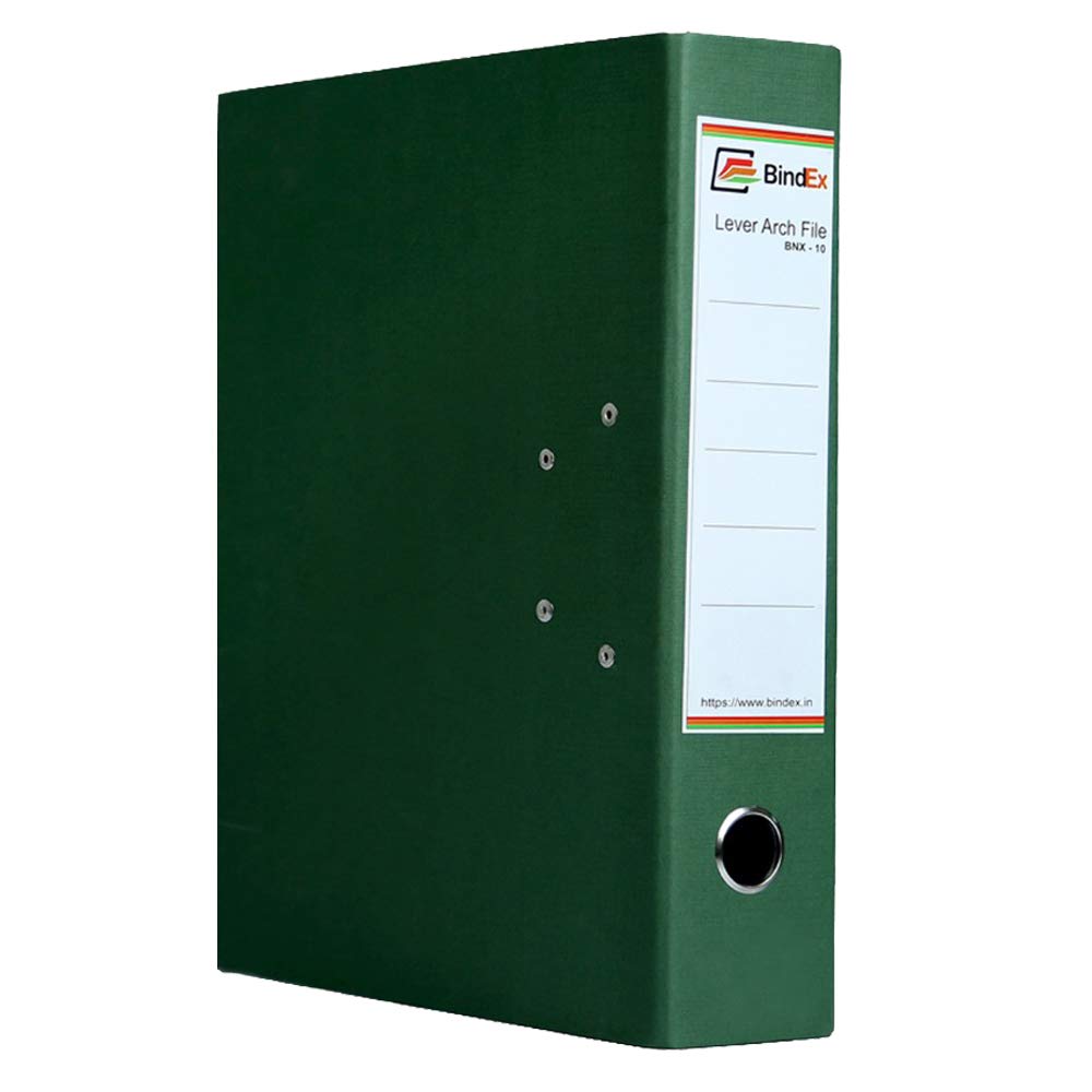 Buy BindEx Office Lever Arch Box File (Red Green) Pack of 4 with Indian ...