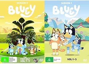 BLUEY: VOLUME 7 - 9 - 3 DISC - DVD and Bluey: Volume 1-3 (DVD) : Amazon ...