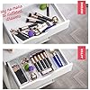 Amazon.com: 25 PCS Clear Plastic Drawer Organizers Set, 4-Size ...