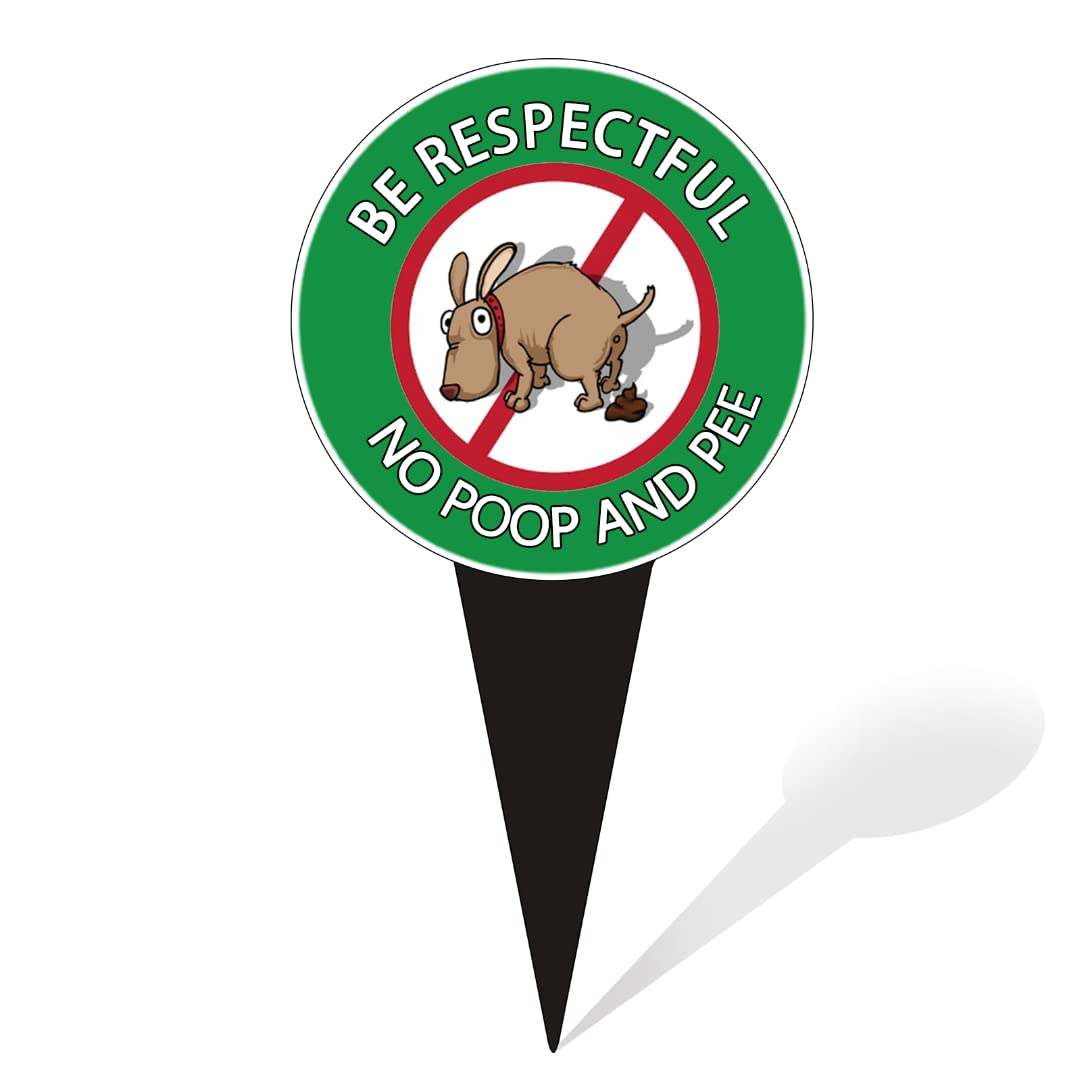 Snapklik.com : Dog Poop Sign - Please Be Respectful Sign - Stop Dogs ...