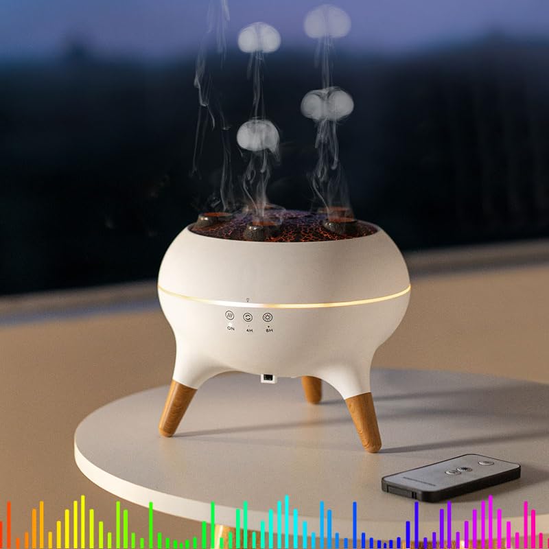 Amazon.com: Dynamic Jellyfish Humidifier，250ml Essential Oil Diffuser ...