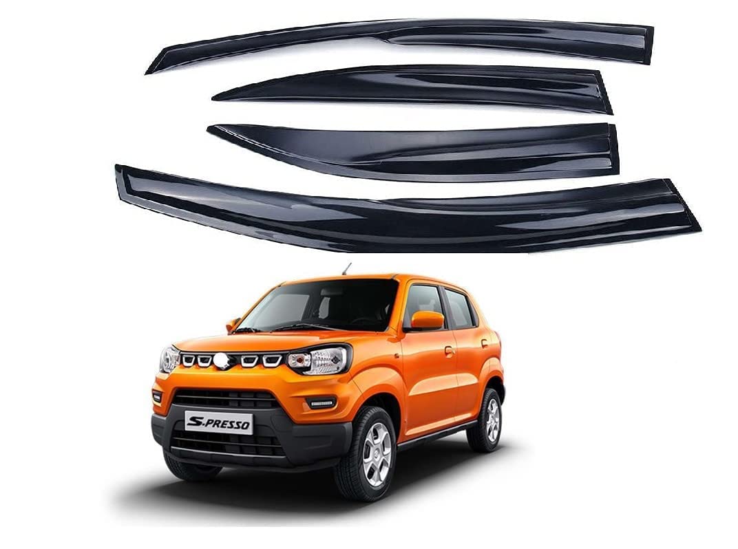 ROYALTECH Car Rain Wind Door Visor Non Breakable Deflector (Maruti ...