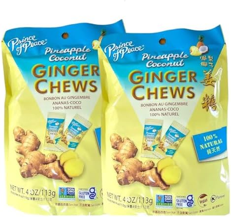 Amazon.com : Prince of Peace Ginger Chews Assorted Flavors (Mango ...