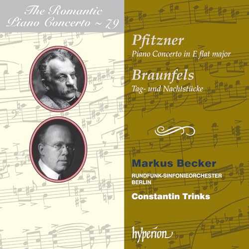 Amazon.co.jp: Pfitzner & Braunfels: Piano Concertos (Hyperion Romantic ...
