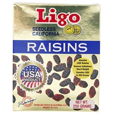 Amazon.com: Ligo Raisins 250g. : Grocery & Gourmet Food