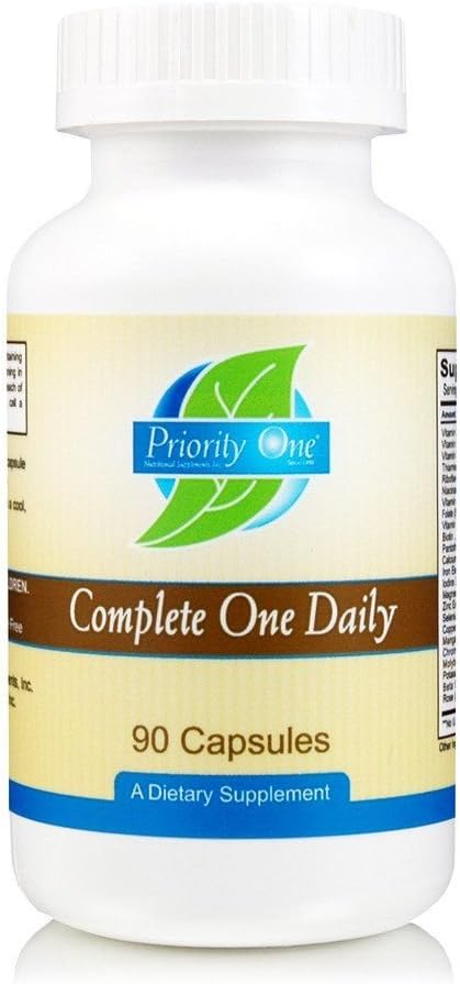 Amazon.com: Priority One Vitamins - Complete One Daily - 90 Capsules ...