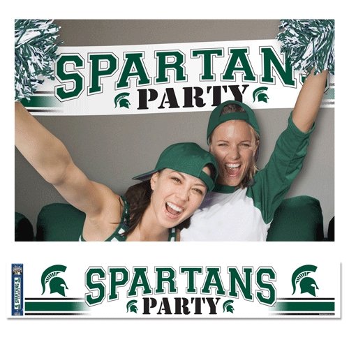 Michigan State Spartans Party Banner : Amazon.co.uk: Toys & Games
