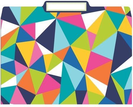 Amazon.com: Anna Griffin Color Brilliance File Folders, Box of 12