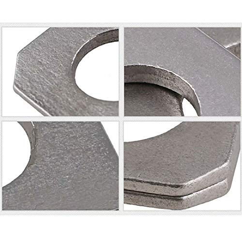 XIZONLINM27 Square Oblique Washer – 304 Stainless Steel Square Locking ...
