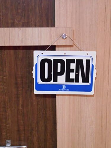 Open - Close we are Closed Will Return' Hanging Sign Board with 'Will ...