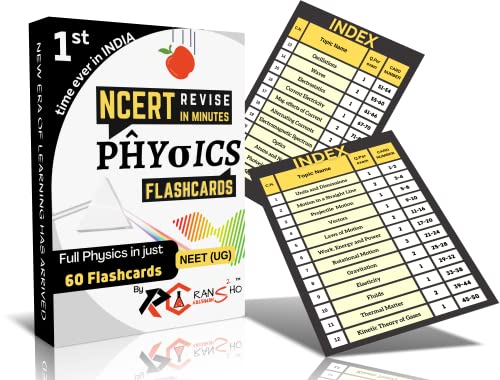 NCERT based Physics Flashcards for NEET (UG) : Best Formula Revision ...