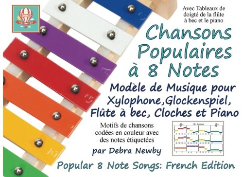 Chansons Populaires a 8 Note: Modele de Musique pour Xylophone ...