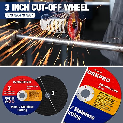 Snapklik.com : 20-Pack Cut-Off Wheels, 3 X 3/8-inch Metal&Stainless ...