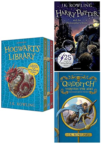 Buy The Hogwarts Library Box Set & Harry Potter and the Philosopher's ...