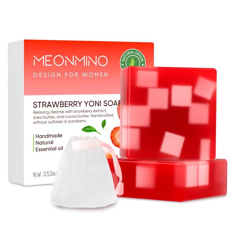 Amazon.com : 2 Pcs Yoni Soap Bars for Women, 100% Natural Feminine Wash ...