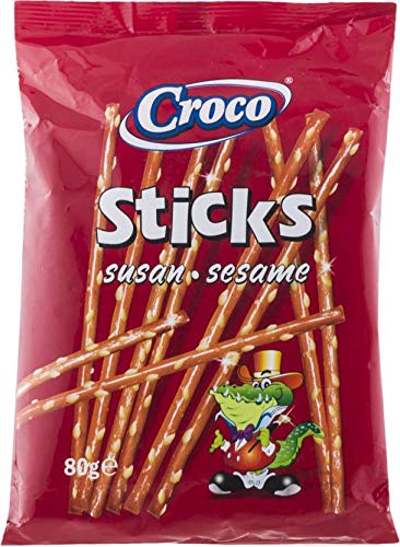 CROCO Sticks Sesame (80 g) : Amazon.in: Grocery & Gourmet Foods