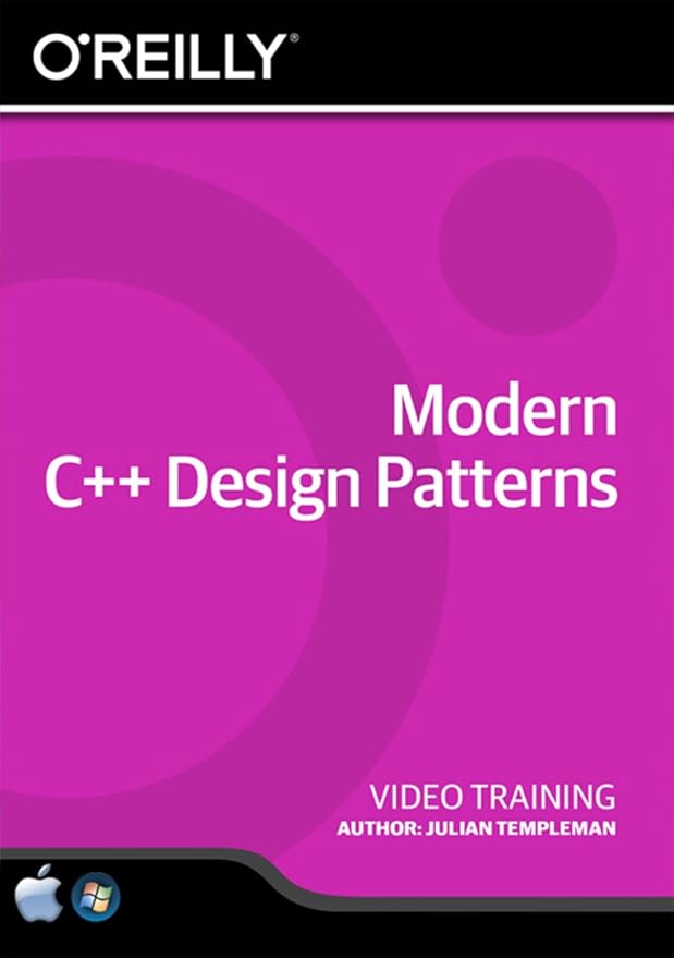 Modern C++ Design Patterns - Training DVD : Amazon.co.uk: Software