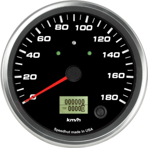 SpeedHut GR45-SD04M-T Speedometer 180km/h Metric programmable (with ...